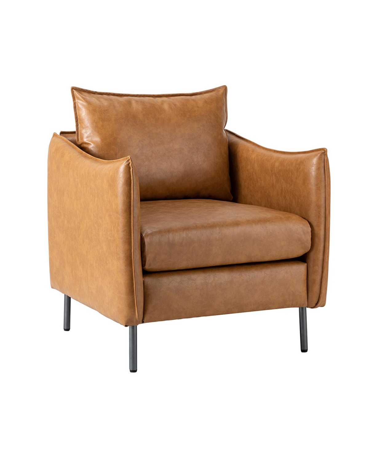 Click here for Hope Comfy Living Room Armchair with Metal Legs -... prices