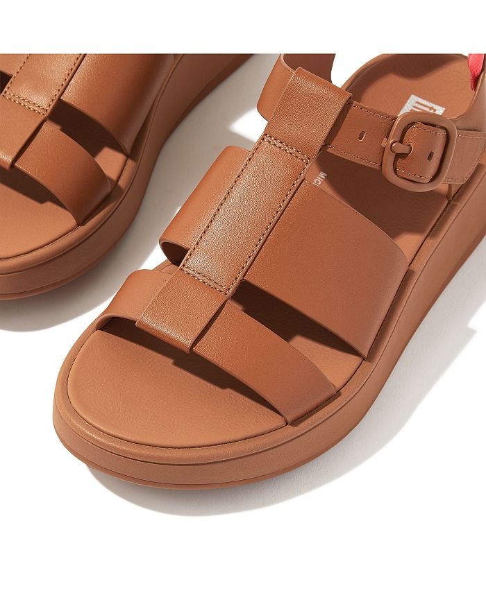 FitFlop Women's F-Mode Leather Flatform Fisherman Sandals - Macy's