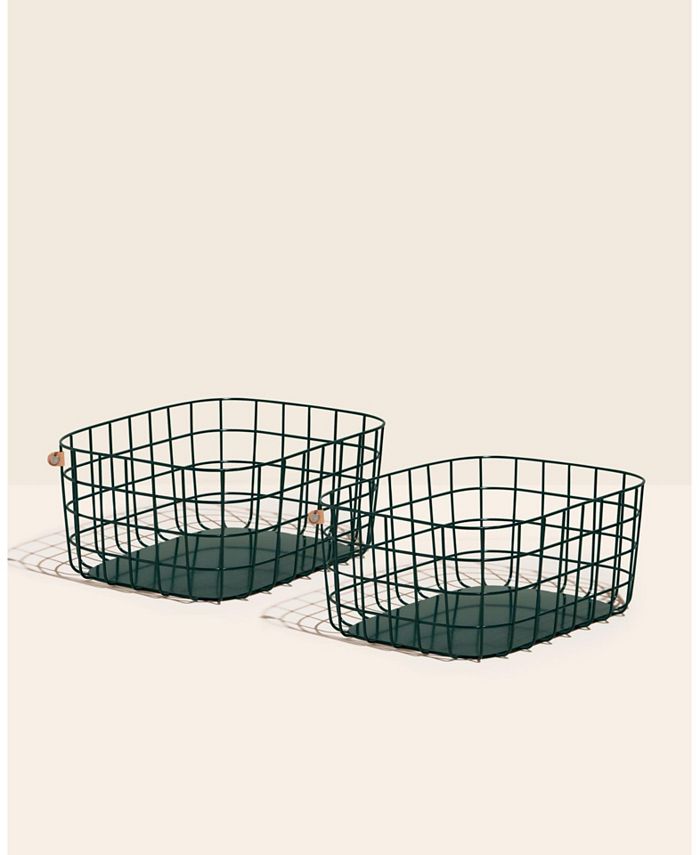 Open Spaces Large Baskets - Set of 2 - Macy's