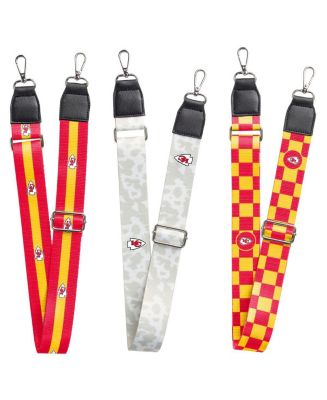 Men's and Women's Kansas City Chiefs 3-Pack Bag Strap Set - Macy's