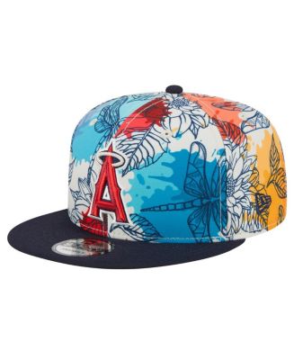 Men's New Era Navy Los Angeles Angels Spring Training 9FIFTY Snapback ...