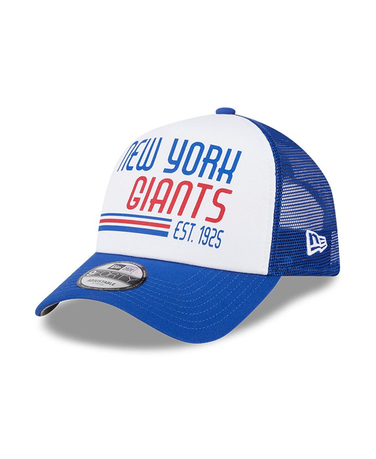 Click here for Mens New Era White  Royal New York Giants Stacked... prices