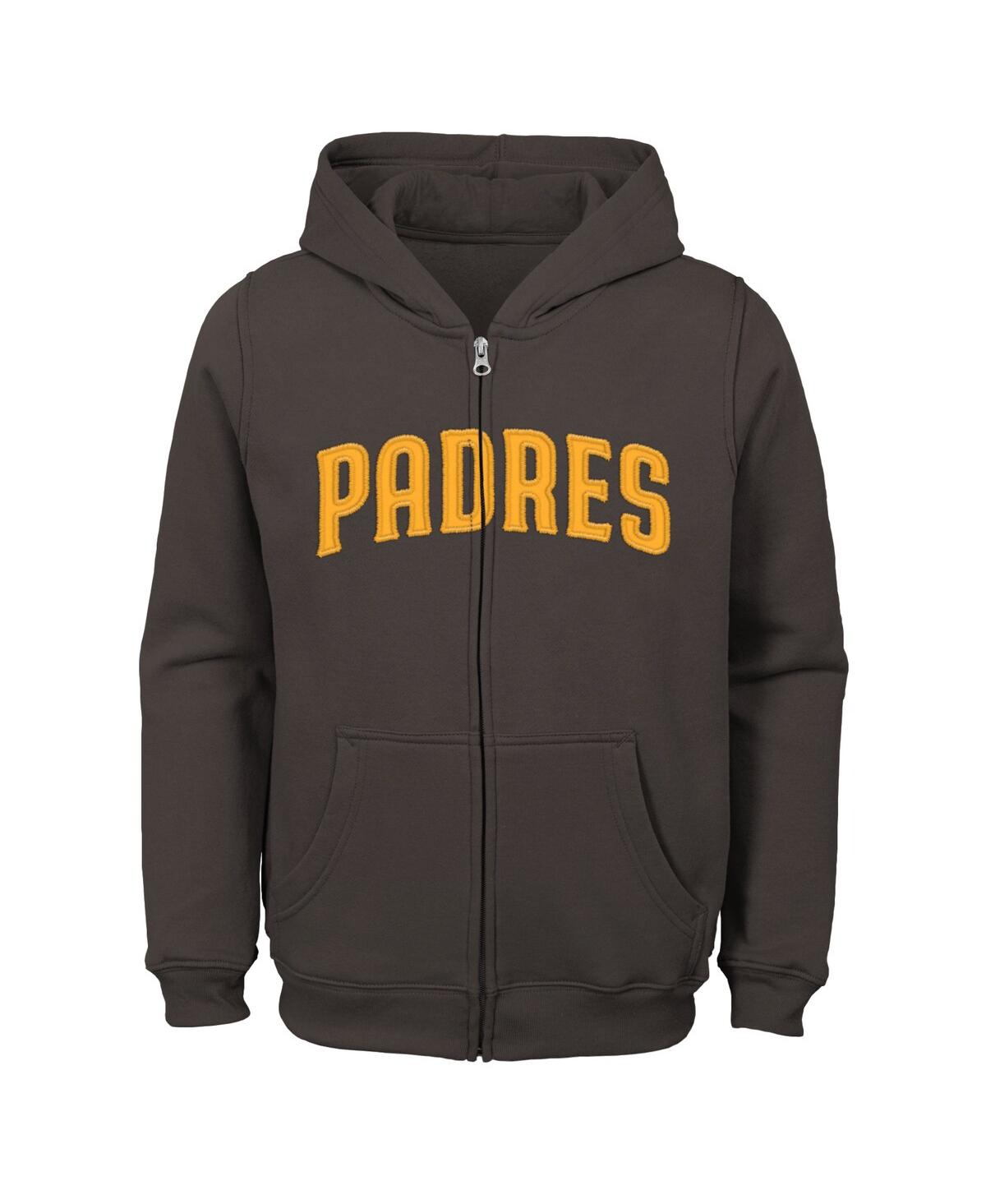 Click here for Big Boys Brown San Diego Padres Wordmark Full-Zip... prices