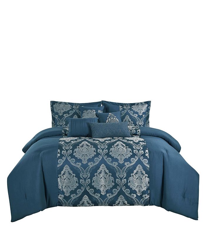 MarCielo 7 PCS Bedding Comforter Set Daryl - Queen - Macy's