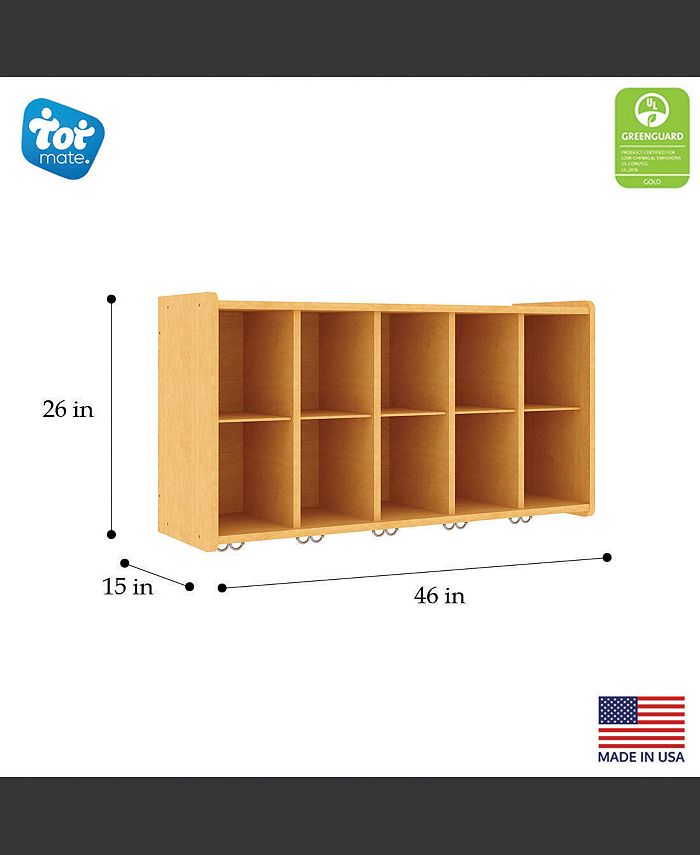 Tot Mate Wall Cubbie Storage, Ready-To-Assemble - Macy's
