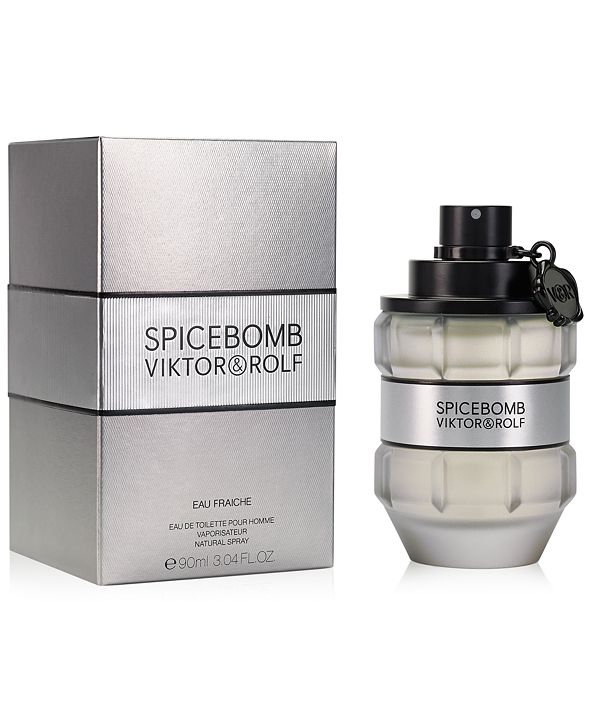 Viktor & Rolf Spicebomb Men's Fresh Eau de Toilette Spray, 3.04 oz ...
