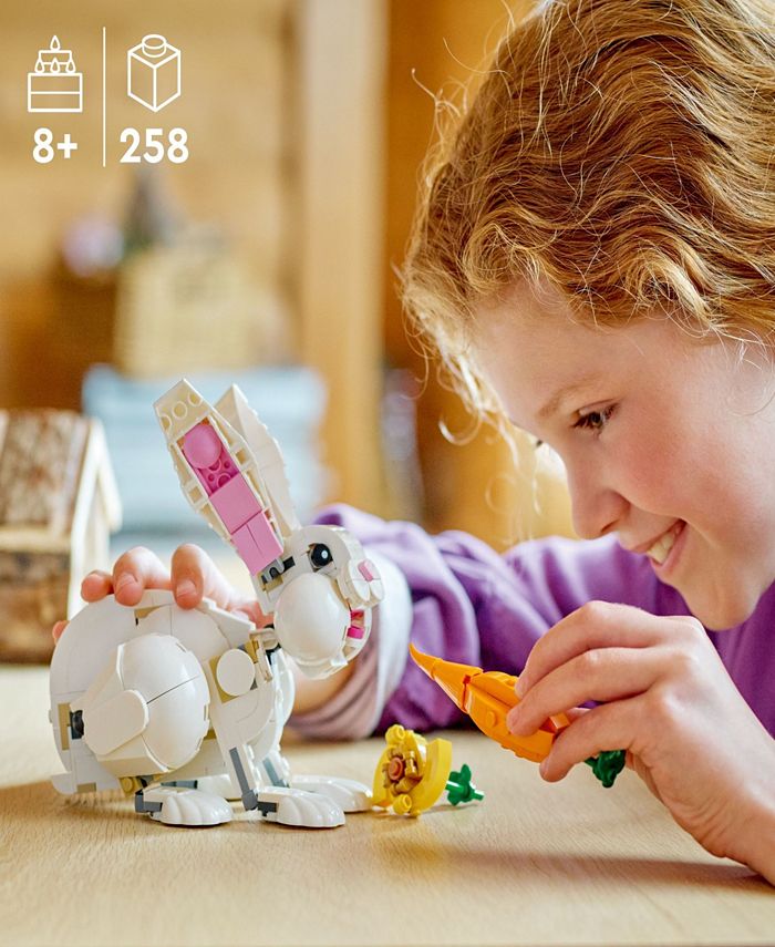 LEGO® Creator 3-in-1 White Rabbit, Cockatoo and Seal 31133 Toy Building ...