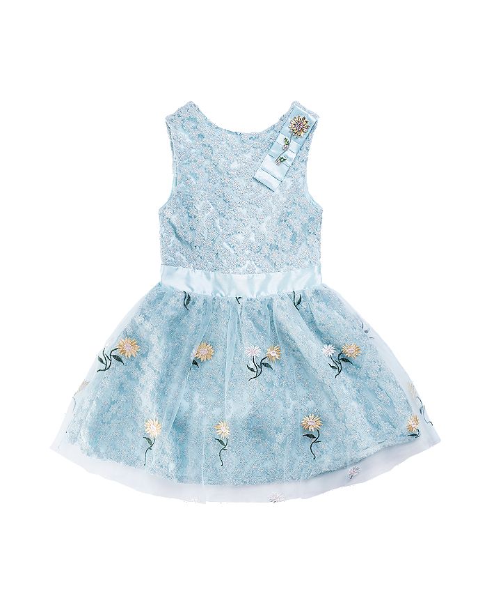 IMOGA Collection Toddler Talia Bluebell Novelty Woven Dress - Macy's