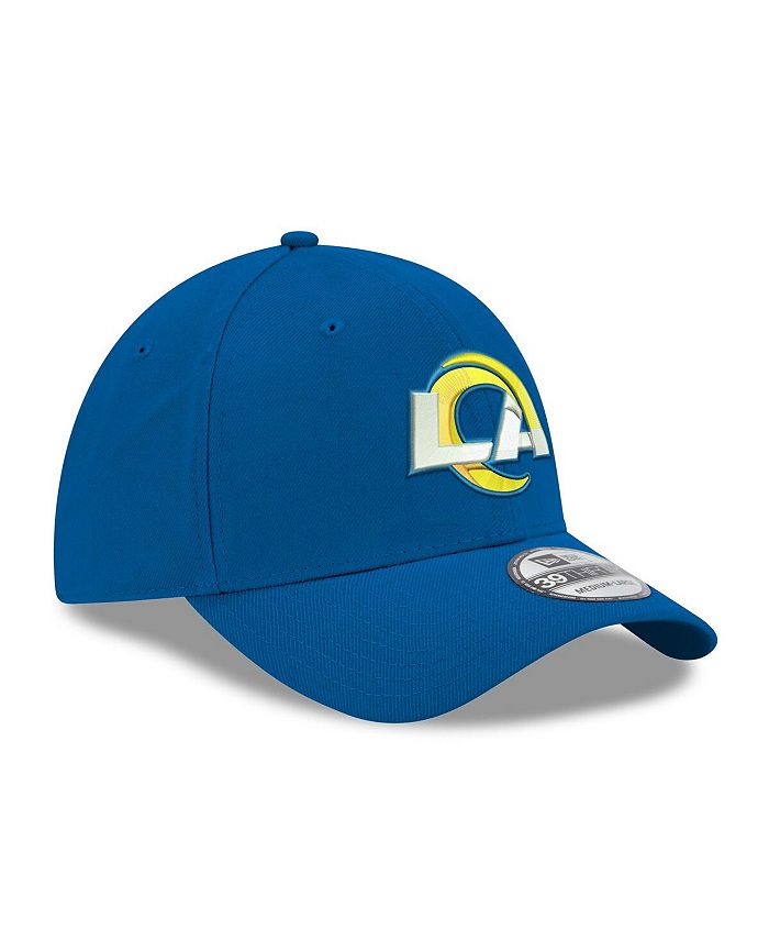 New Era Men's Royal Los Angeles Rams Team Classic 39THIRTY Flex Hat ...