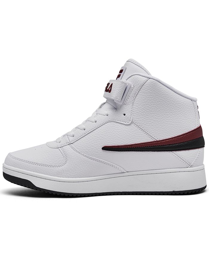Fila Men's A-High Stay-Put Closure High Top Casual Sneakers from Finish ...