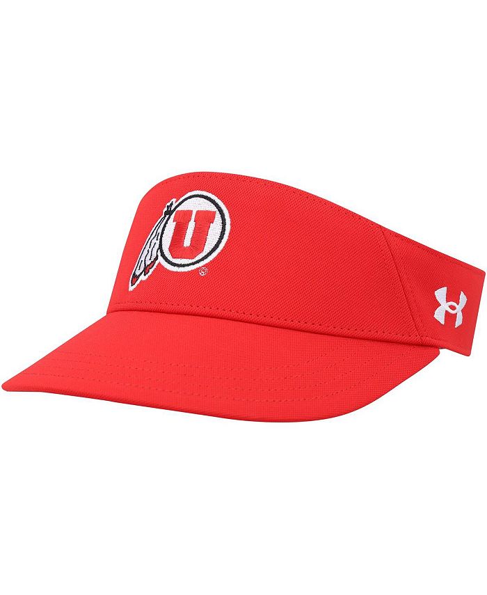 Under Armour Men's Red Utah Utes Blitzing Visor - Macy's