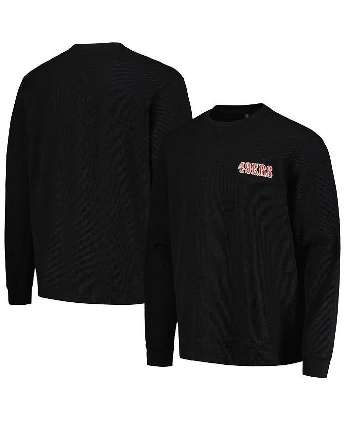 Dunbrooke Men's Black San Francisco 49ers Cavalier Thermal Long Sleeve ...