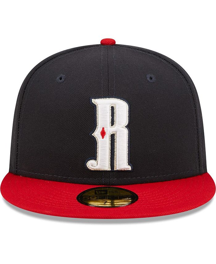 New Era Men's Navy Reno Aces Authentic Collection Team 59FIFTY Fitted ...