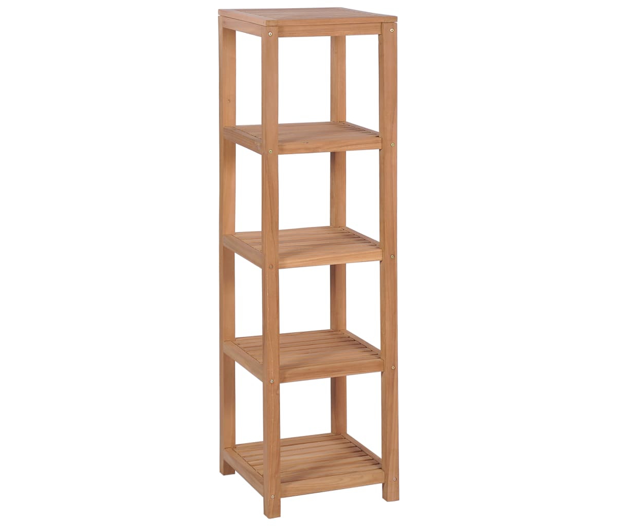 Click here for 4-Tier Bathroom Storage Rack Solid Teak 16.5x16.5x... prices