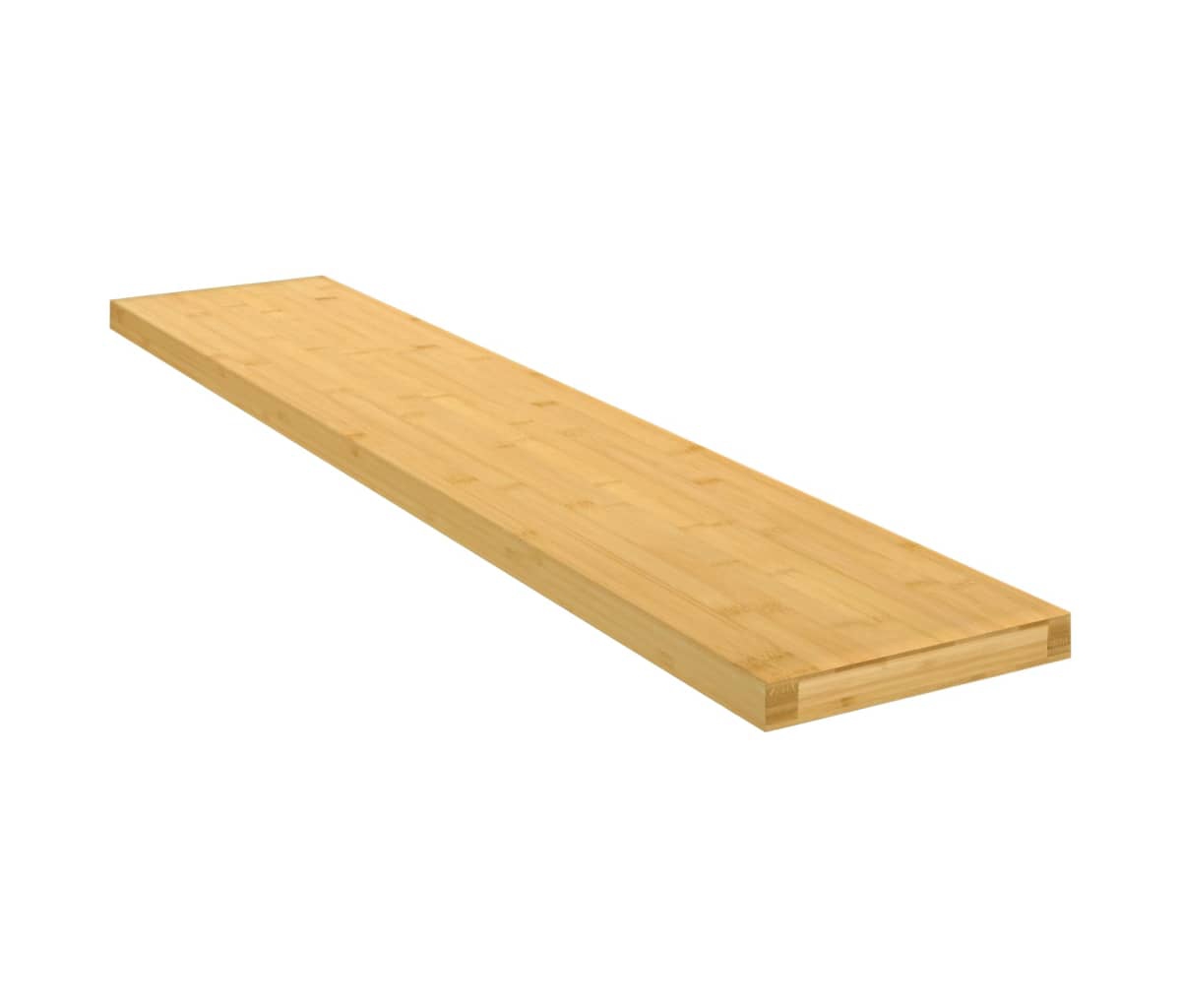 Click here for Wall Shelf 39.4x7.9x1.6 Bamboo - Brown prices