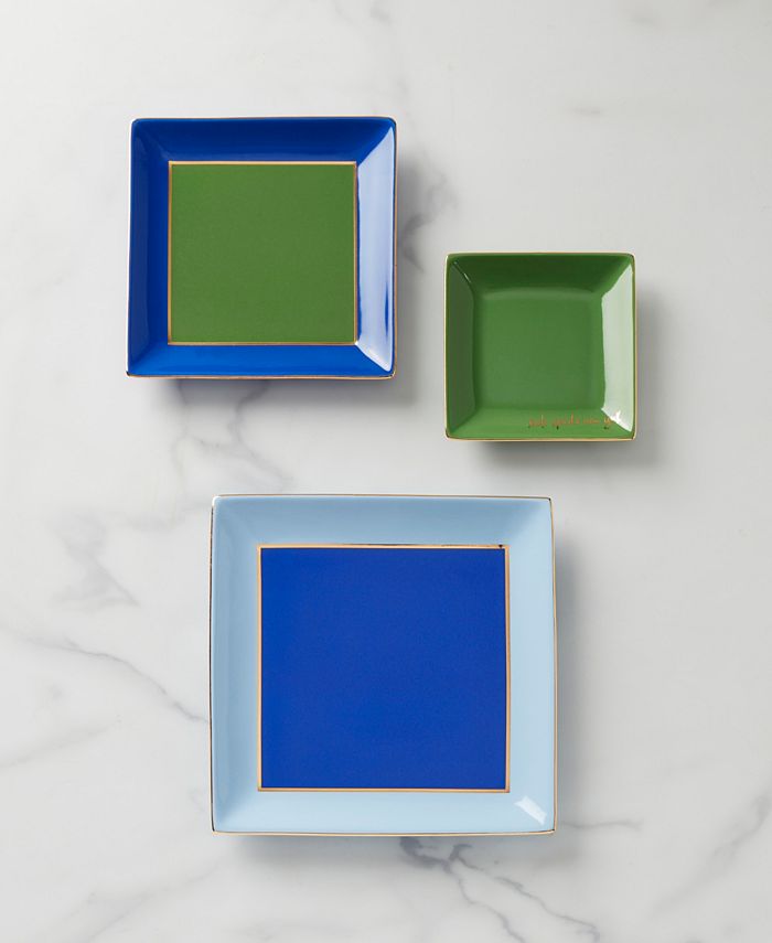 Kate Spade Make it Pop 3-Piece Tray Set - Macy's