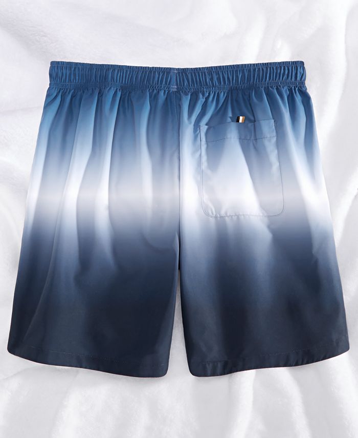 Hugo Boss Men's Color Gradient 5.9" Swim Trunks, Created for Macy's ...