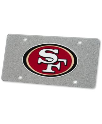 Stockdale San Francisco 49ers Glitter License Plate - Macy's