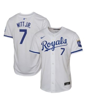 Big Boys Nike Bobby Witt Jr. White Kansas City Royals Home Limited ...