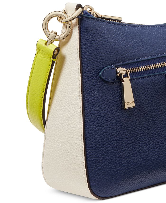 kate spade new york Hudson Colorblocked Pebbled Leather Small ...