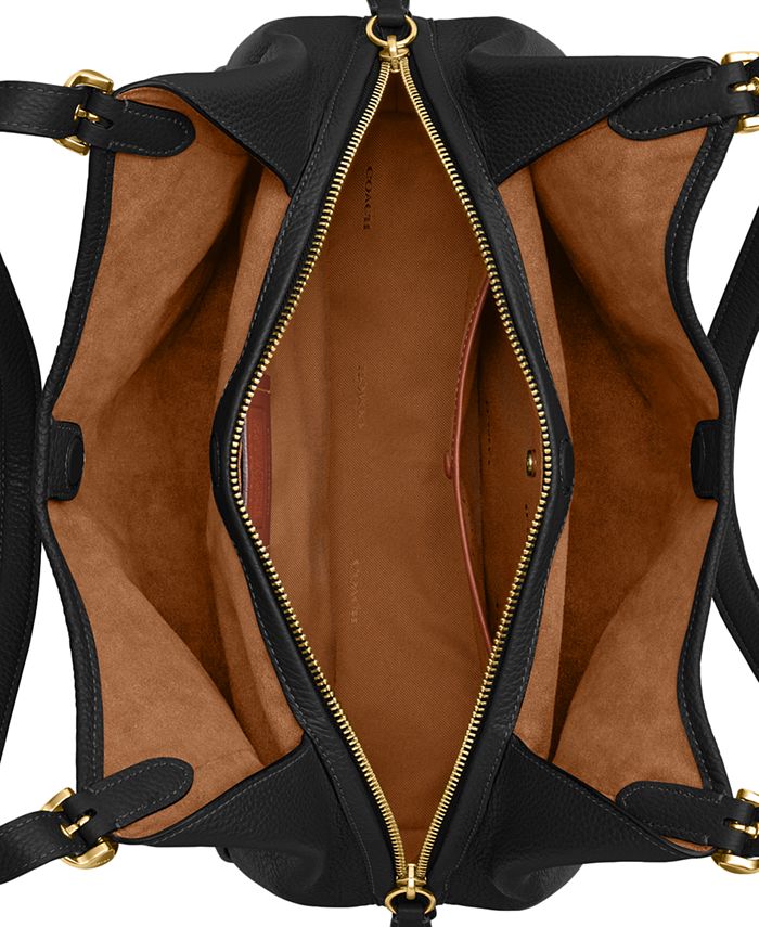 COACH Bella Medium Leather Shoulder Bag - Macy's