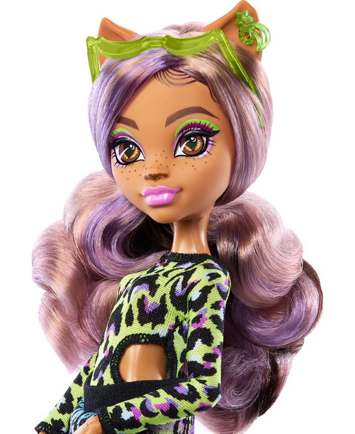 Monster High Scare-Adise Island Clawdeen Wolf Fashion Doll with ...