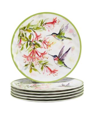 Certified International Hummingbird Dinner Plate 11", Service For 6 ...