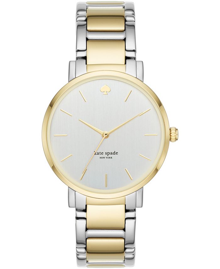kate spade new york Women's Gramercy Three-Hand Two-Tone Alloy Watch ...