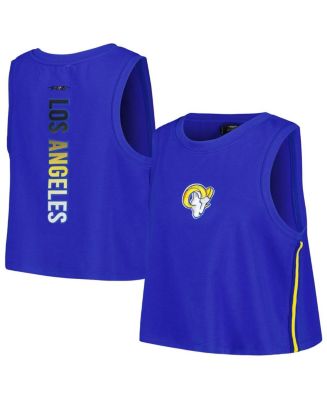 Women's Pro Standard Royal Los Angeles Rams Ombre Wordmark Classic ...