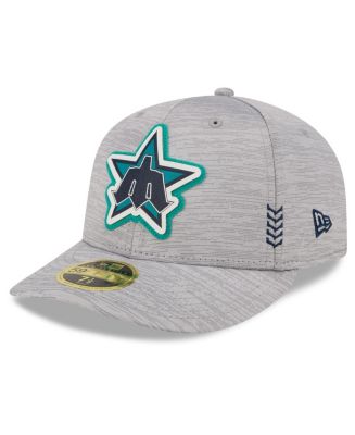 Men's New Era Gray Seattle Mariners 2024 Clubhouse Low Profile 59FIFTY ...