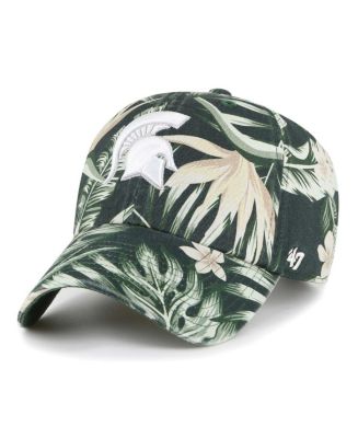 Men's '47 Brand Green Michigan State Spartans Tropicalia Clean Up ...