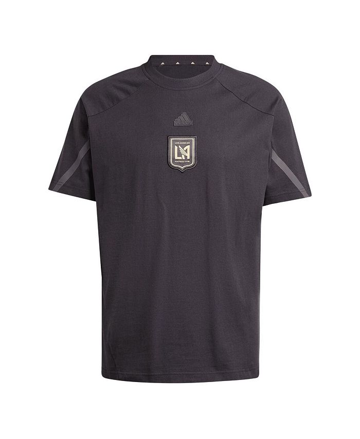 adidas Men's Black LAFC 2024 Travel Raglan T-shirt - Macy's