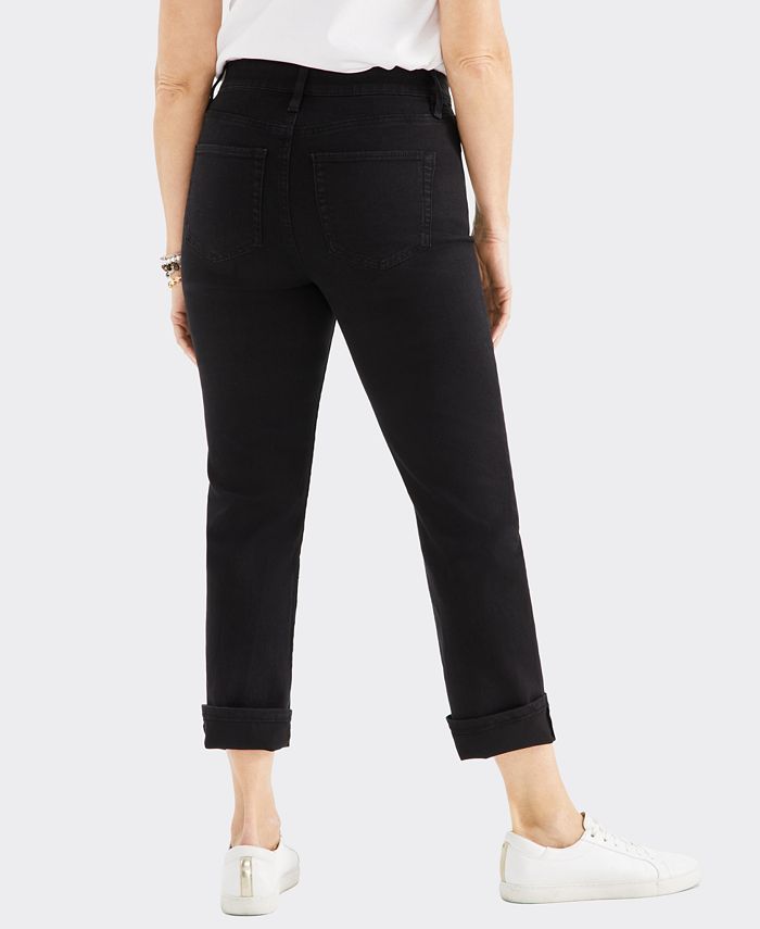 Style & Co Women's High-Rise Cuffed Capri, Created for Macy's - Macy's