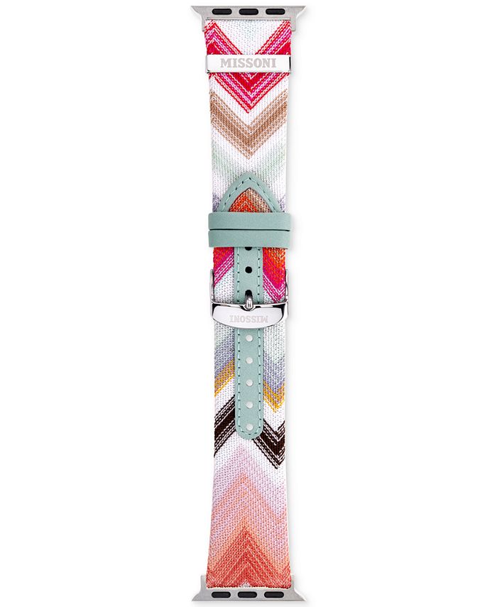 Missoni Multicolor Zigzag Fabric Strap for Apple Watch® 38/40/41mm - Macy's