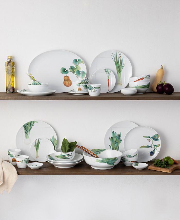 Noritake Kyoka Shunsai Deep Plates Set/6 - Macy's