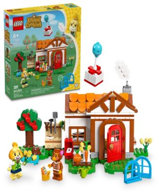 LEGO Animal Crossing Isabelle's House Visit 77049 Toy Building Set, 389 ...