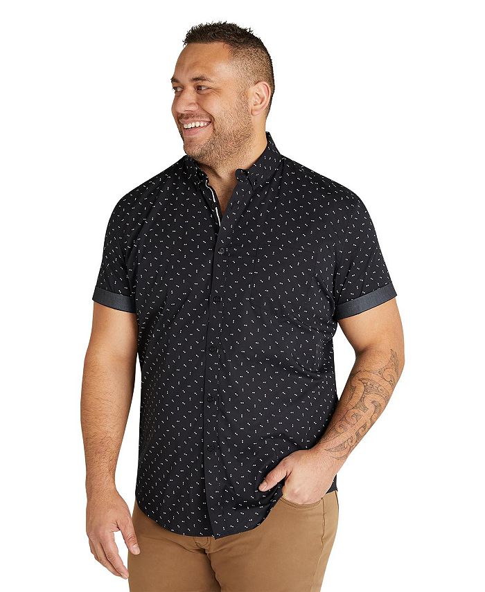 Johnny Bigg Big & Tall Benson Stretch Shirt - Macy's