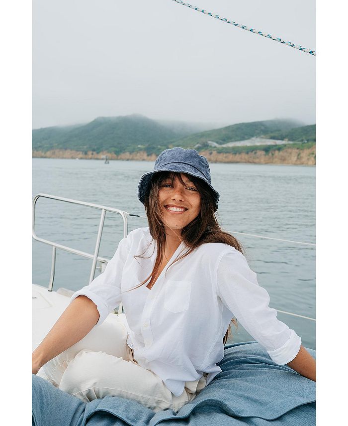 Peter Grimm Zoe Denim Bucket Hat - Macy's