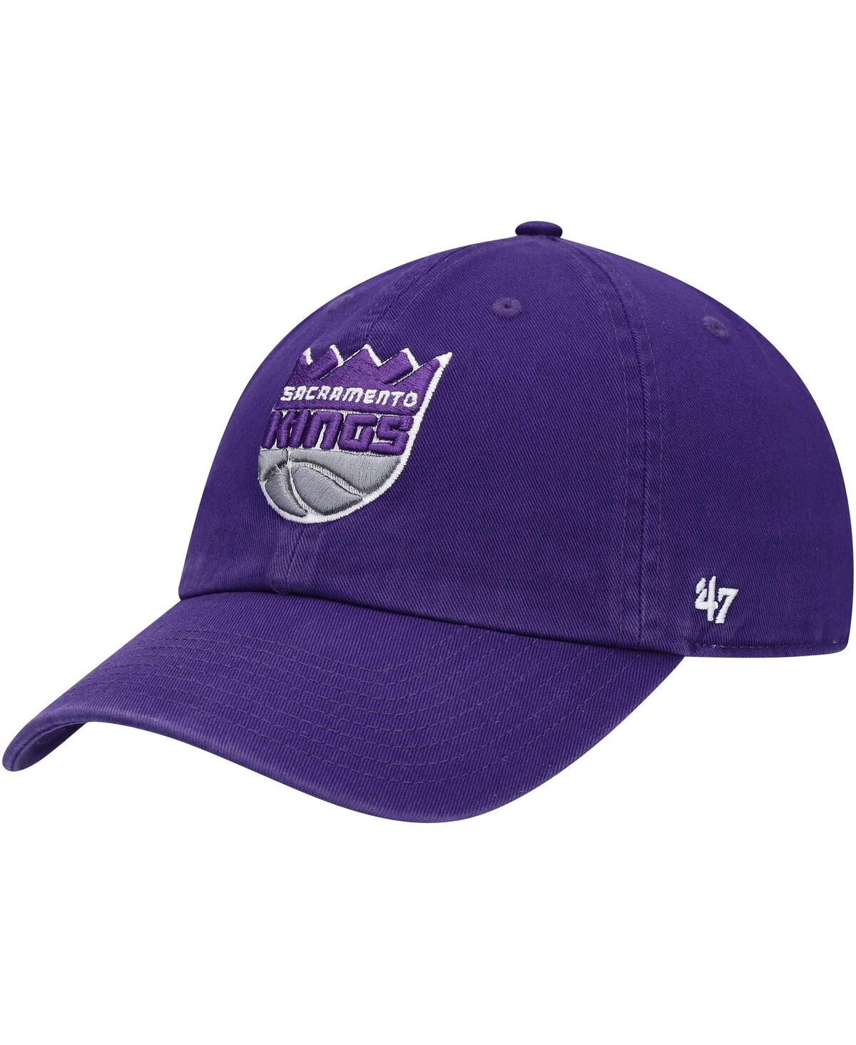 Click here for Mens 47 Brand Purple Sacramento Kings Team Clean U... prices