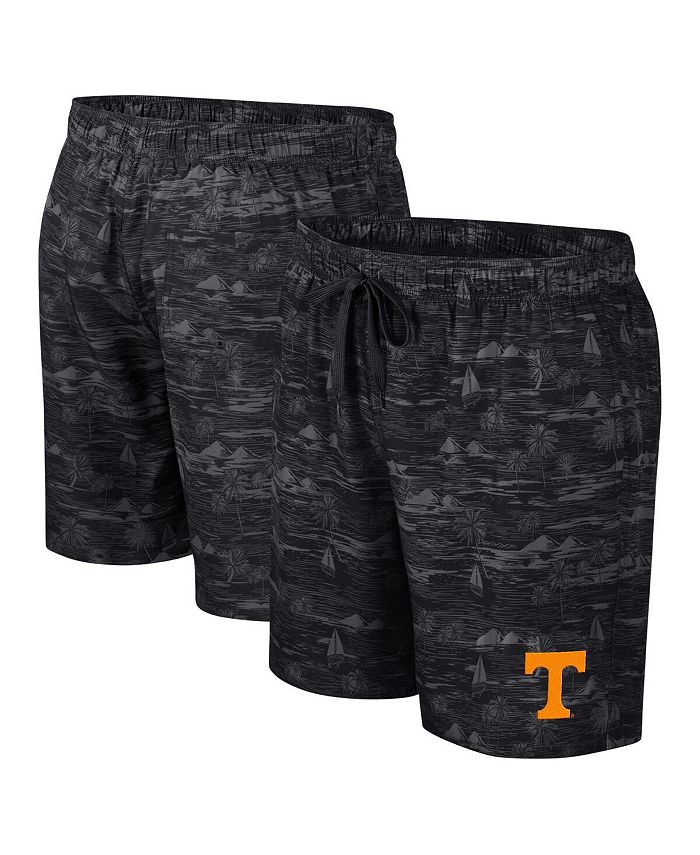 Colosseum Men's Black Tennessee Volunteers Ozark Swim Shorts - Macy's
