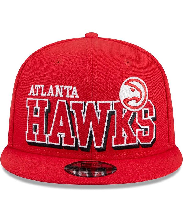 New Era Men's Red Atlanta Hawks Gameday 59FIFTY Snapback Hat - Macy's