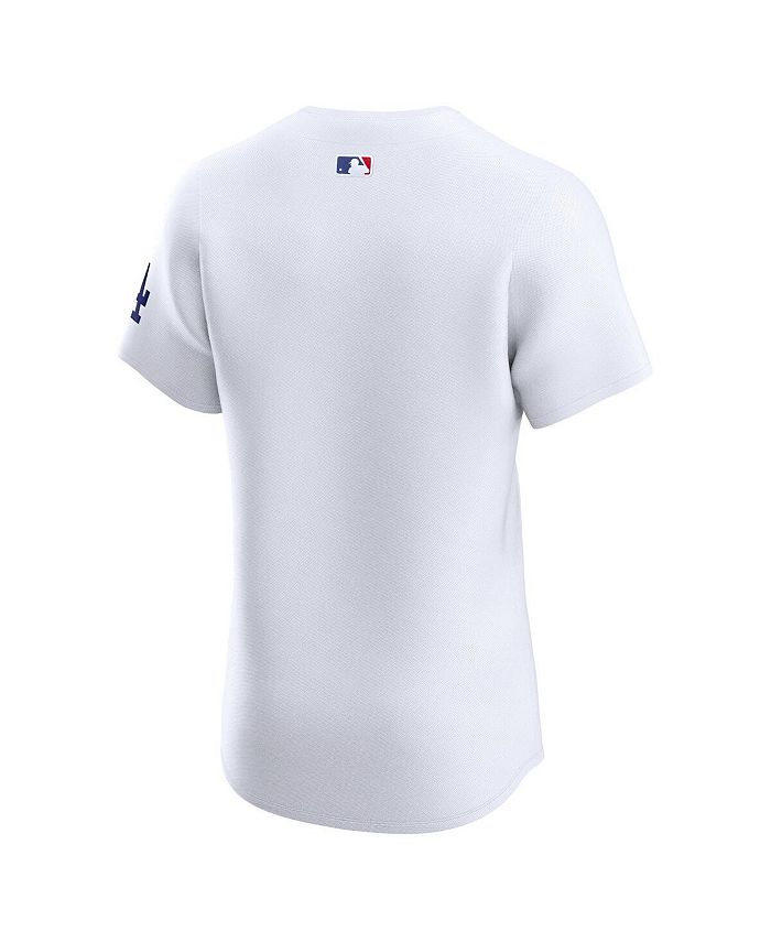 Nike Men's White Los Angeles Dodgers Home Elite Jersey - Macy's