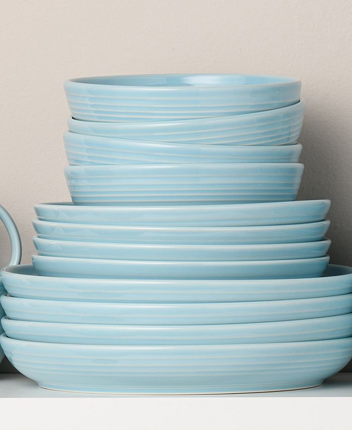 Fiesta Sky Luncheon/Salad Bowl Plate - Macy's