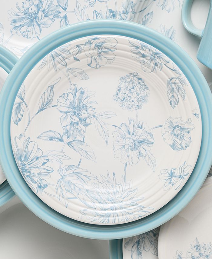Fiesta Botanical Floral Classic Luncheon Plate - Macy's