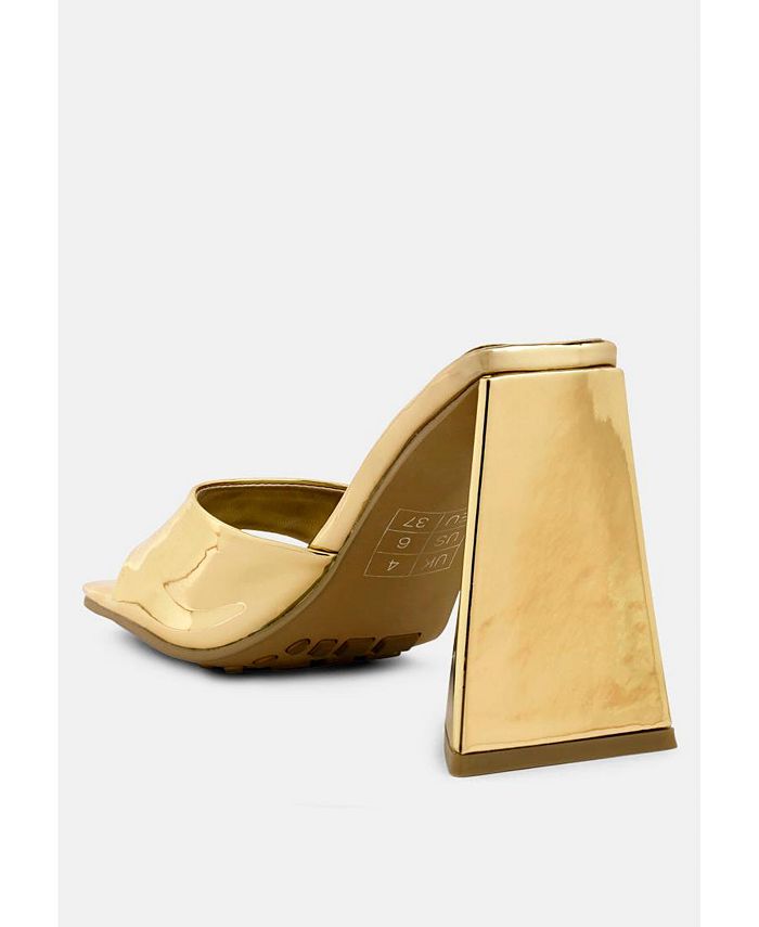 London Rag lovebug triangular block heel sandals - Macy's
