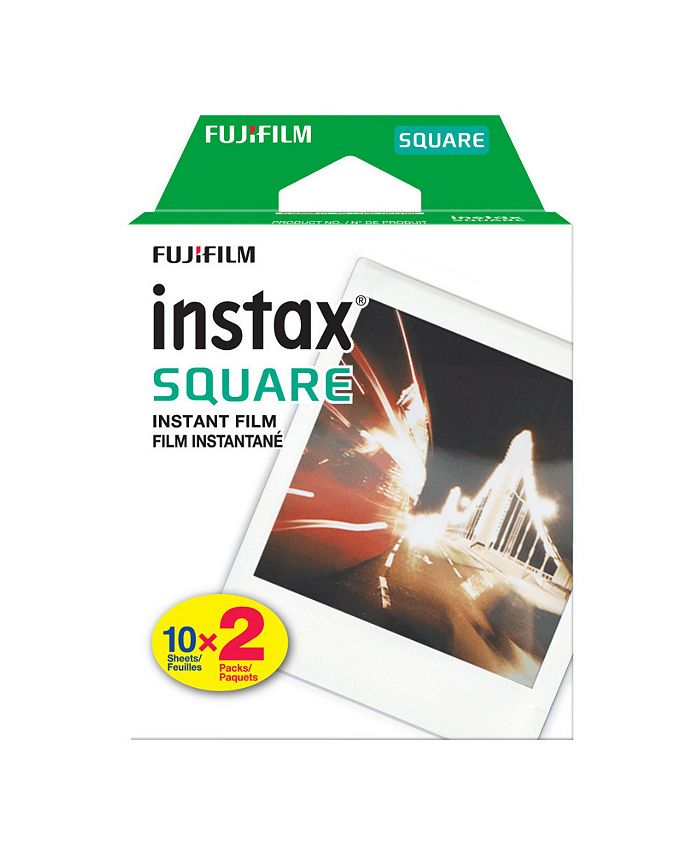 Fujifilm instax Square Film Twin Pack (20 Exposures) - Macy's