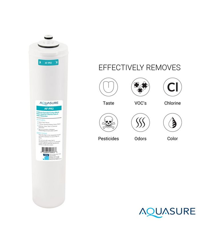 Aquasure Premier Series | Stage 1 & 2 Replacement RO Water Filter ...