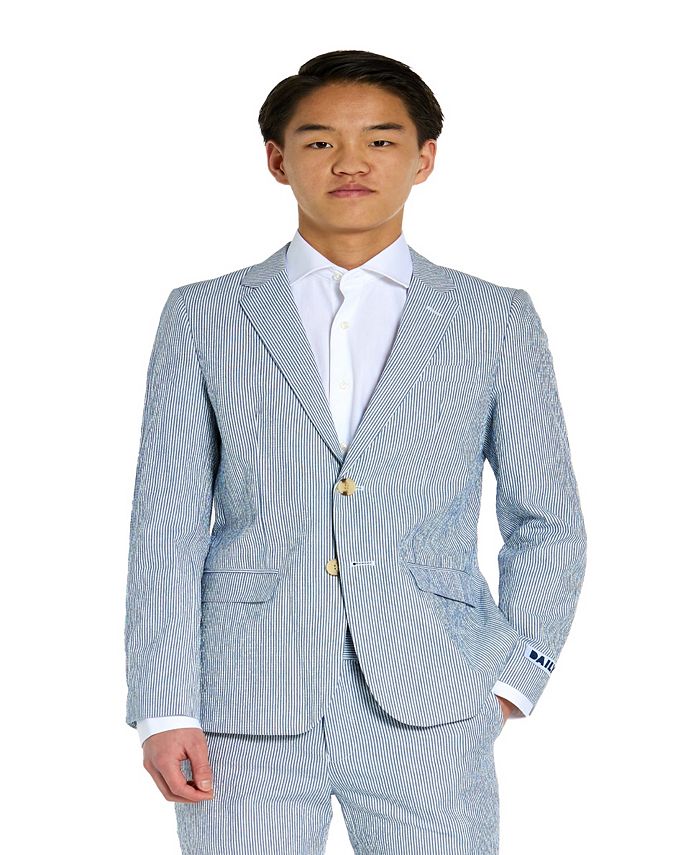 OppoSuits Big Boys Daily Seer Sucker Suit - Macy's