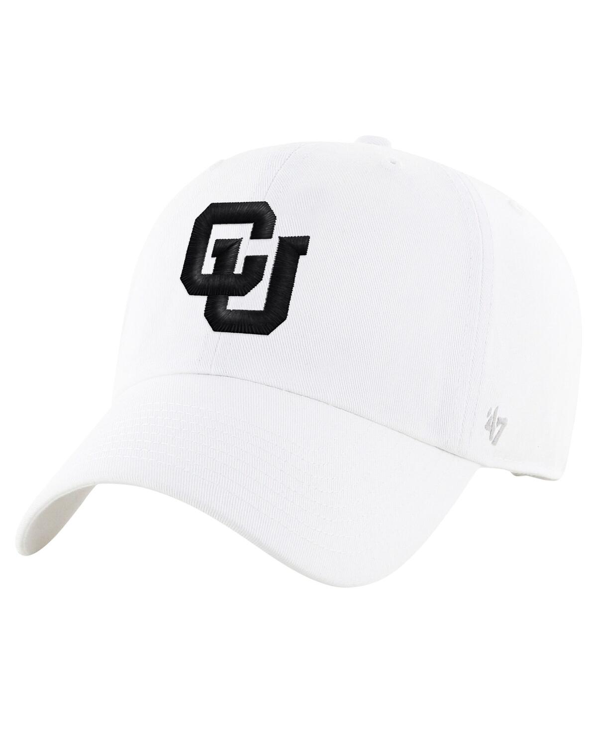Click here for Mens 47 Brand White Distressed Colorado Buffaloes... prices