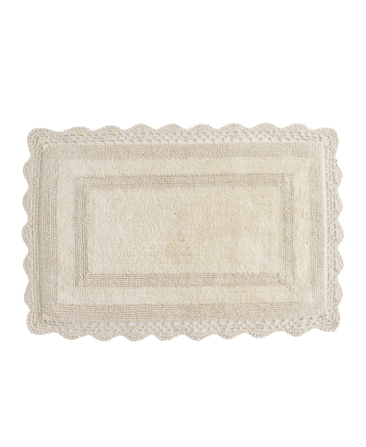 Click here for Laura Ashley Crochet Reversible Cotton Bath Rug  1... prices